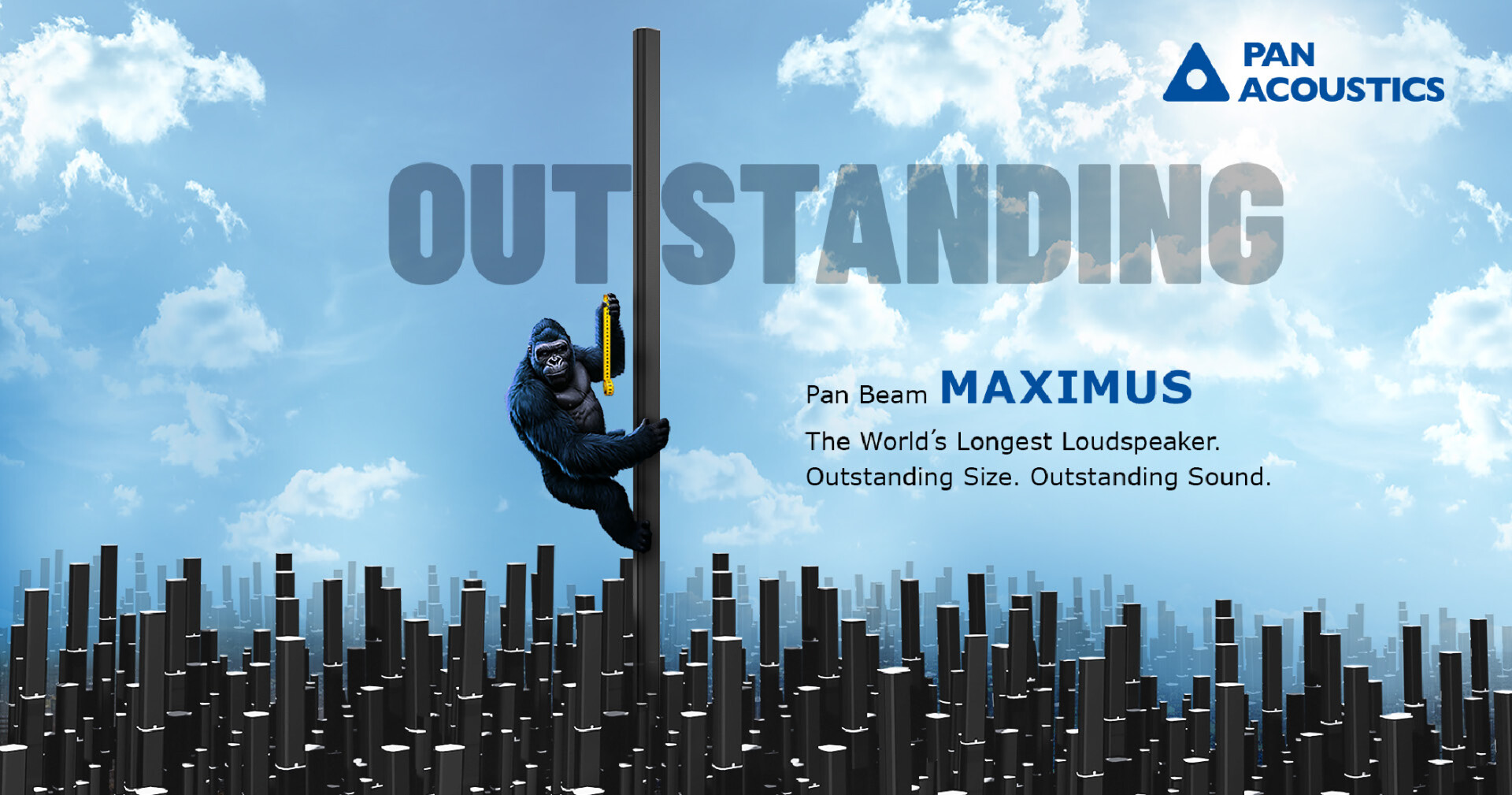 World Sensation: Pan Beam Maximus is the Longest Loudspeaker in the World!
