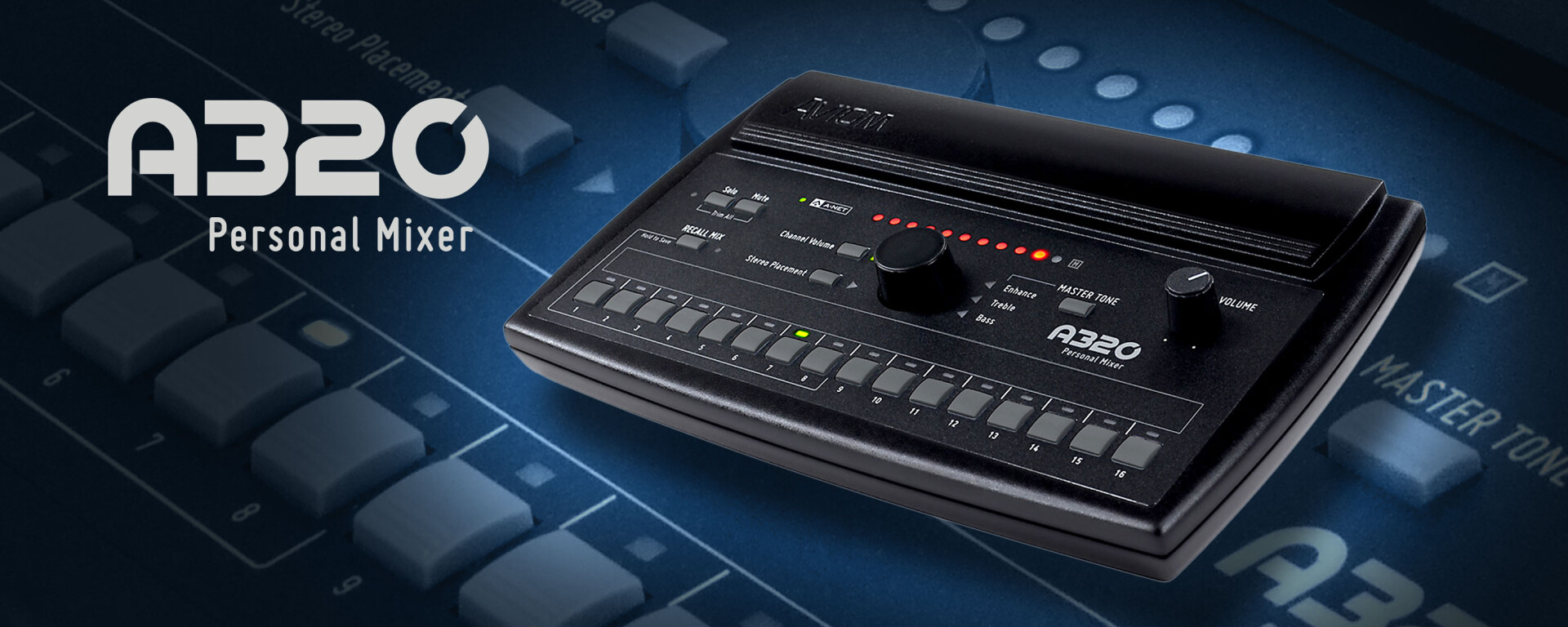 Aviom Personal Mixers | In-Ear Monitoring for Stage & Studio